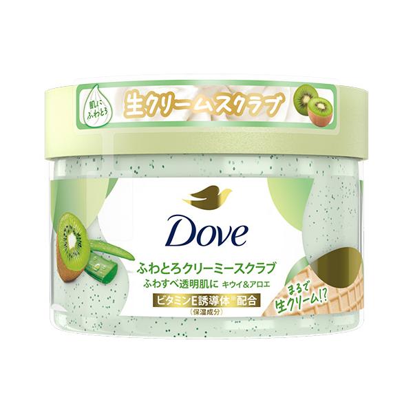 【3,980円以上で送料無料(※北海道は9,800円以上)】ダヴから、まるでホイップクリームのようにクリーミーなテクスチャーのボディスクラブが誕生！スクラブ成分配合で、摩擦を抑えながら、くすみの原因となる古い角質をやさしく落とすことができま...