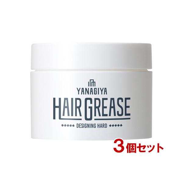 「YANAGIYA ヘアグリース」は、ワックスよりも伸びが良く、ジェルのように固めずにセットできるヘアスタイリング剤です。高いホールド力とツヤのある髪型が一日持続するほか、再整髪しやすく、洗髪時の洗い落ちが良いのも特長です。パウダーの配合に...