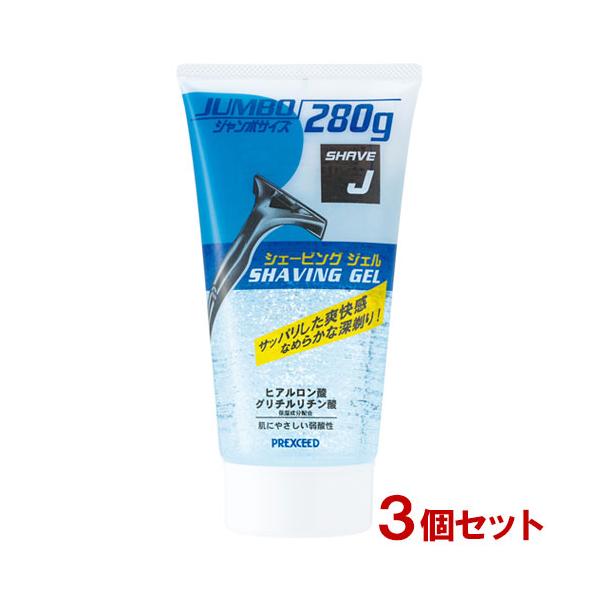 「シェーブJ」は大容量な280g。ヒゲの濃い方もたっぷり使える、うれしいジャンボサイズです。ポリオール(なめらか成分)がヒゲ内部に浸透して柔軟にします。なめらかな剃り心地で、簡単に深剃りができます。透明ジェルで刃先を確認しながら、ヒゲ剃りや...