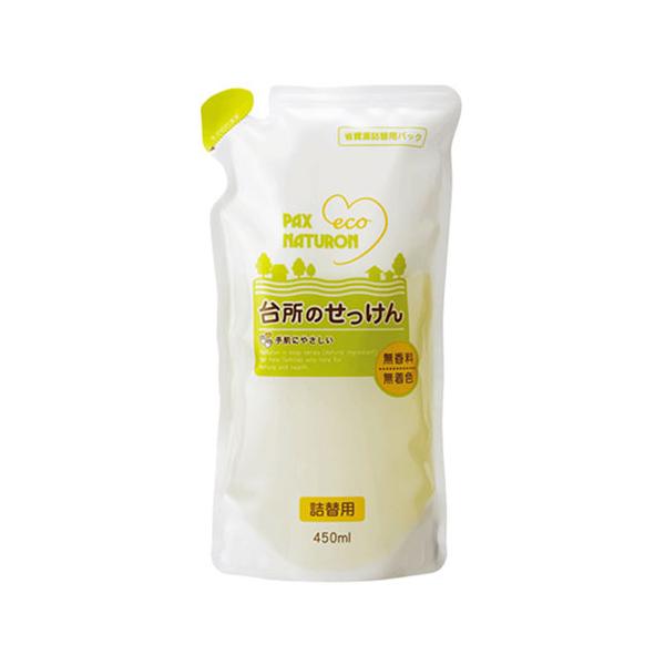 【3,980円以上で送料無料(※北海道は9,800円以上)】手肌にやさしい 粘度のある台所用液体石けん ■植物油（ひまわり油・パーム油・ヤシ油）が原料。■合成界面活性剤は使用していません。■無香料・無着色■汚れをしっかり落とすとともに泡切れ...