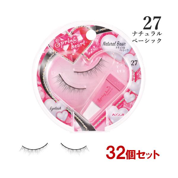 ※パッケージリニューアルのため、画像と商品が異なる場合がございます。ご了承ください。目尻を強調し、ばっちりと可愛らしい印象の目元に。（全体用／黒ベース）アイライン効果●●●、長さ●●○、濃さ●○○スプリングハート/コージー[名称] つけまつ...