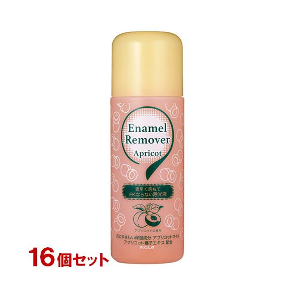 素早く落ちて白くなりにくい。爪にやさしい保湿成分(アプリコットオイル(アンズ核油)配合。アプリコット種子エキス(アンズ種子エキス)配合。)ネイルエナメルがすっきり落ちて、うるおいをのがさない。素早く落とせる除光液です。アプリコットの香り。コ...