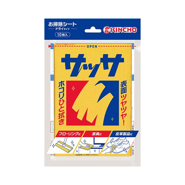 【3,980円以上で送料無料(※北海道は9,800円以上)】拭き掃除がスイスイ片づく使い捨てできる化学雑巾です。家の中はもちろん、愛車のお手入れ、オフィス内まで幅広くご使用いただけます。金鳥独自のホコリ吸着処方で、細かいホコリも逃がしません...