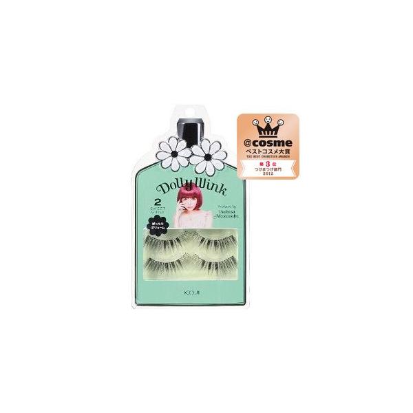 2012年 ＠ｃｏｓｍｅベストコスメ大賞　つけまつげ部門　3位受賞！！中央の長さとボリュームのある毛束が黒目を強調。スイートで大きな瞳に。容量：2ペアメイクアップ ＞ つけまつげ ＞ つけまつげ