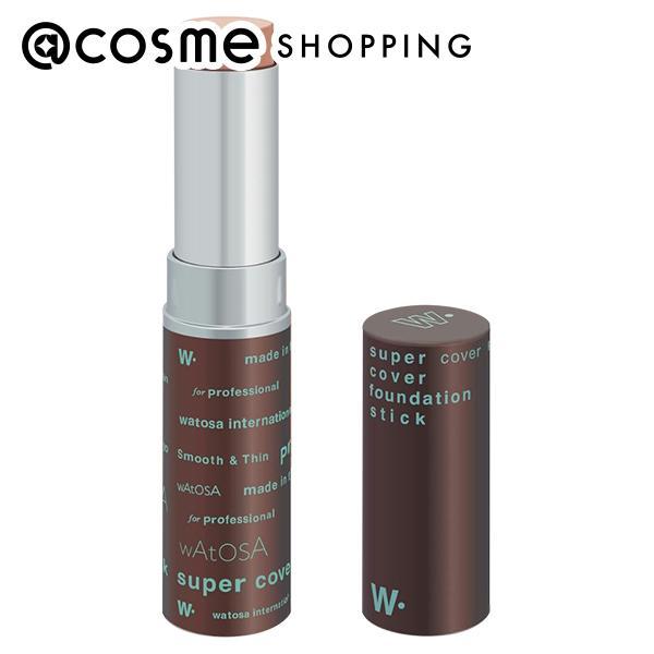 WATOSA独自の新発想コンシーラー カラー：同調させる色　ややダークなベージュ。シミ、そばかす、クマなどが驚くほどしっかり隠れます。ベースメイク ＞ コンシーラー ＞ スティックコンシーラー