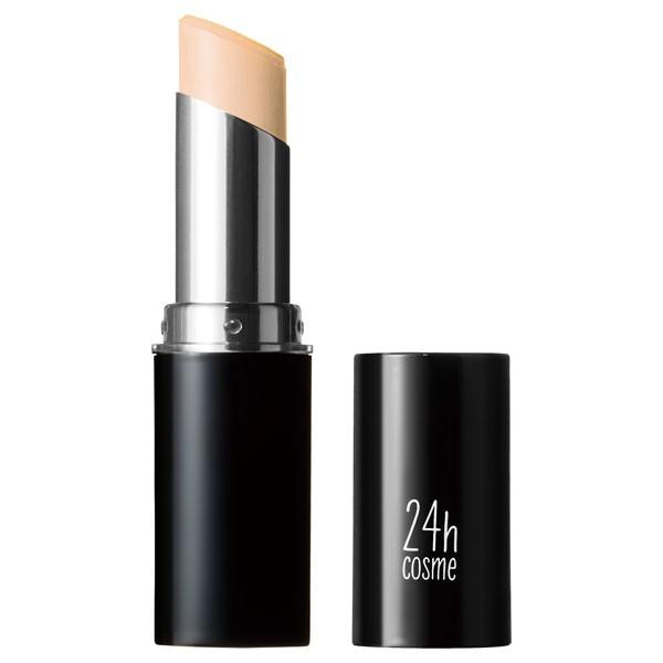 SPF50PA＋＋＋＋コンシーラー一体型。高カバー＆高保湿なのに、自然な仕上がり。絶妙の肌馴染みで部分使いにも！天然ミネラルに天然保湿成分をプラスして開発されたお肌に優しく機能性に優れたスティックタイプのファンデ。高いカバー力と保湿力でお肌...