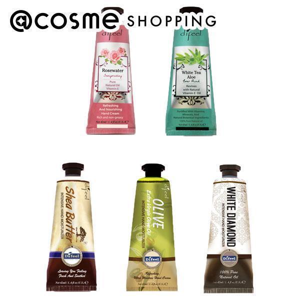 〜 日本上陸!〜 ニューヨークからのDifeel　(ディファレント・フィーリング)【Difeel ファミリセット　5点入り】07　 ホワイトティー＆アロエ　WHITE TEA&amp;ALOE10　 ローズウォーター　ROSEWATER15...