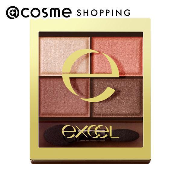 肌なじみのいい色だけで作った4色パレット重ねるだけで、リッチなグラデーションが実現！しっとりリッチな質感なのに、するする伸びてまぶたと一体化するような密着。粉飛びなし。上品な輝きの微細パール＋金パールを贅沢に配合。ギラつかない、大人のツヤ感...