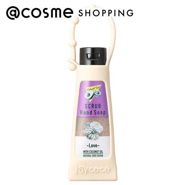 持ち運びに便利なストラップ付チューブタイプ！天然種子のスクラブ剤を配合したハンドソープ。手指の頑固な汚れと一緒に、古い角質もオフして同時にハンド美容が叶う♪可憐な花々の香り。ボディケア ＞ ボディソープ・ハンドソープ・石けん ＞ ハンドソープ