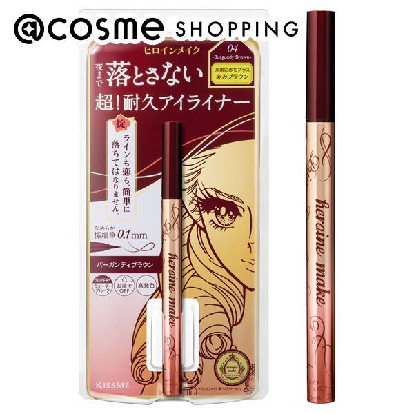 耐水性の高い成分をオリジナル比率でブレンドしたスーパー（※2）ウォータープルーフ処方で、涙・汗・皮脂・こすれに強く、１日中（※1）美しいラインをキープする耐久リキッドアイライナー。液の出をコントロールする「アジャスター」が新しくなり、目尻ま...