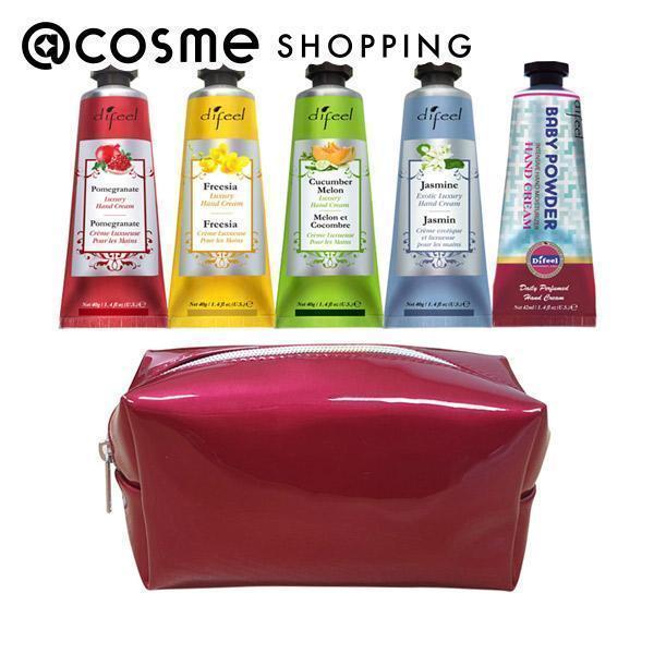 〜 日本上陸!〜 ニューヨークからのDifeel　(ディファレント・フィーリング)【Difeel ファミリセット　5点入り】・01 ザクロ POMEGRANATE・03 フリージア FREESIA・05 メロン CUCUMBER MELON...