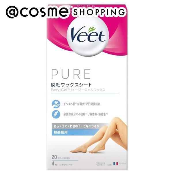 ●除毛ワックスシート敏感肌用。●すべすべ肌（※1）が最大28日間長続き。※1…除毛による。ボディケア ＞ 脱毛・除毛 ＞ 脱毛シート