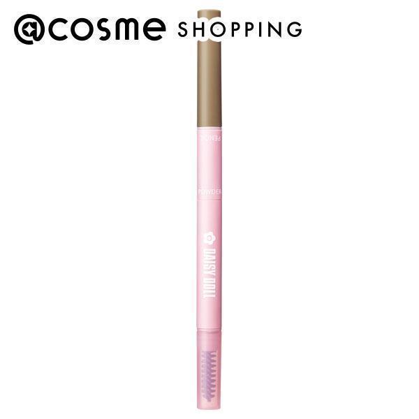 ペンシル×パウダー×ブラシの3WAY 仕様。描く・乗せる・ぼかすの3STEPで テクニカル眉に！肌あたりがソフトなペンシルで描いて、ふわっとパウダーをオン。最後はブラシで眉毛を整えれば、誰でもかんたんにプロが仕上げたようなテクニカル眉が完成...