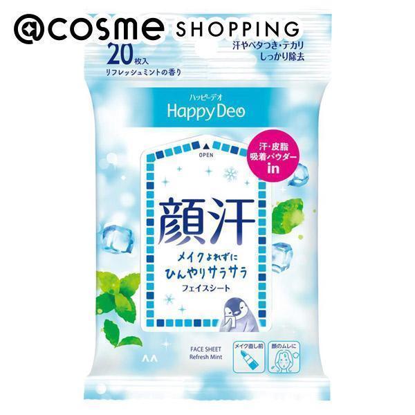 ●汗や皮脂をしっかり除去してひんやりサラサラ肌へ導くフェイスシート。●リフレッシュミントの香り。容量：20枚スキンケア・基礎化粧品 ＞ その他スキンケア ＞ その他スキンケア