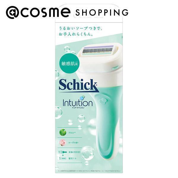 ●うるおいソープつきで、お手入れらくちん。●ボディソープいらずでやさしくそれる。●アロエ(※アロエベラ葉エキス(保湿剤))&amp;茶葉(※チャ葉エキス(皮膚コンディショニング剤))のソープでシェービングしながら肌にうるおいを与えます。●濡...