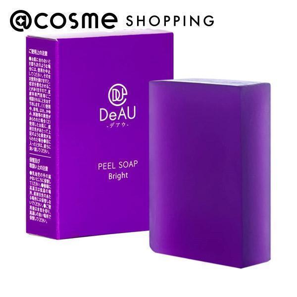 皮膚の専門家により開発されたピーリング(※1)石鹸「デアウ ピールソープブライト」です。角質ケア成分AHA(グリコール酸)3.5%、パルミチン酸レチノール（ビタミンA誘導体）整肌成分、ティートゥリーオイル（整肌成分）を配合、その他 ナイアシ...
