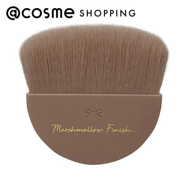 マシュマロフィニッシュパウダーシリーズ専用！コンパクトに収納できるフェイスブラシ。マシュマロフィニッシュパウダーシリーズのコンパクトに収納できるフェイスブラシ。毛量たっぷりで、粉含みが良く、肌あたりも柔らかくなめらか。パフよりもパウダーが軽...