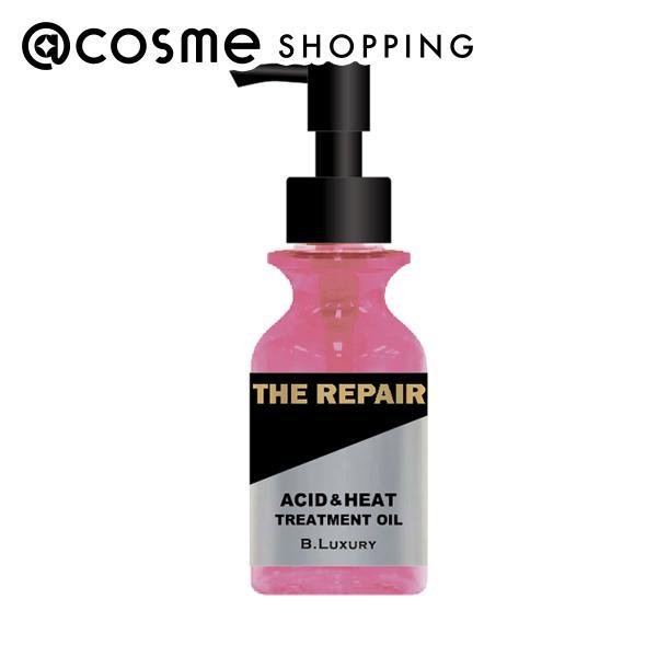 パサパサ乾燥毛、うねり髪、くせ毛、ハイダメージ毛を集中ケアする洗い流さない酸熱トリートメントオイル。ドライヤーやヘアアイロンの「熱」で髪を整えると酸熱トリートメント効果で輝くツヤ＆サラサラ感がさらにUP、そして持続します。カラーやパーマ、ド...