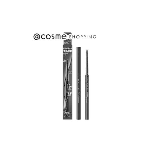 とろける描き心地からわずか10秒で速乾、ピタッと密着。号泣してこすっても落ちにくい　極細芯ジェルアイライナー　■1.5mm極細芯　■汗・水・涙に強い、ウォータープルーフタイプ　■皮脂・こすれに強い、スマッジプルーフタイプ　■くっきり濃い発色...