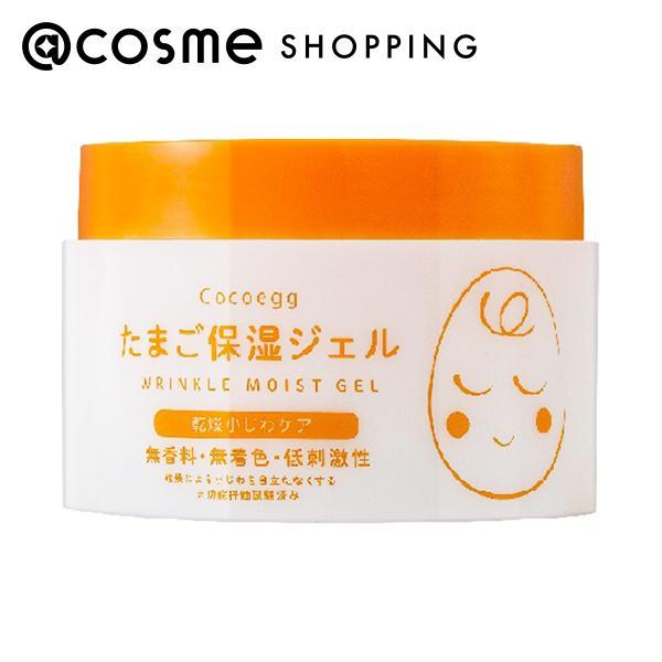 すーっと浸透※1、肌の潤いずっと続く。さらっとしたテクスチャーで肌にすーっとなじむ保湿ジェル。潤いが朝まで続きます。乾燥小じわのケアにも。※1 角質層まで　卵殻膜エキス※1配合の保湿ジェル。浸透型ヒアルロン酸※2と低分子コラーゲン※3がぷる...