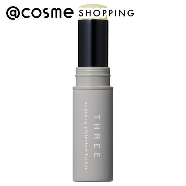 THREE Balancing Protective Lip Bar植物オイル配合で、紫外線と乾燥の2大ダメージからプロテクト。うるおいに満ちた、なめらかな唇に導くリップクリーム。天然の紫外線防止効果のあるクロヨナ種子油と国産コメヌカ油を独...