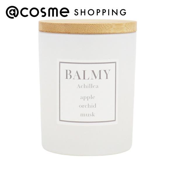 BALMYのキャンドルは、小ロット生産に焦点を当て全て自然工房にて、手作業で容器に原料を注いでいます。オーガニックの大豆100％のロウを用いた優しいフレグランスキャンドルです。キャンドルの芯には「ウッド芯」を使用し、焚火のような優しく不定期...