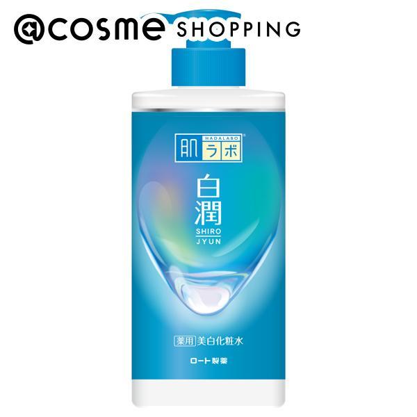 「肌ラボ 白潤薬用美白化粧水」は、うるおいと白さにこだわる、さっぱりタイプの薬用美白化粧水です。 美白有効成分としてホワイトトラネキサム酸★、肌荒れ防止有効成分のアラントインを配合。また整肌保湿成分としてビタミンC誘導体＊、ビタミンE、ハト...