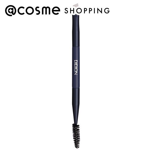 眉毛やまつ毛に、あえてランダムにつくように設計されたスクリューブラシと、涙袋や目尻など細かいパーツに塗布できる斜めカットのシリコンチップが1本になったダブルエンドタイプ。DIDIONリキッドグリッターの付属チップだけでは叶えられなかった新た...