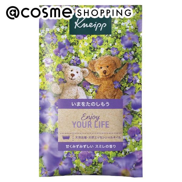 Enjoy your life / いまをたのしもうスミレから抽出した天然植物成分配合。甘くみずみすしいスミレの香りに包まれながら、花畑に寝転ぶような心はずむハッピーバスタイムを。季節を感じさせる香りとパッケージは、これからの季節のプチギフ...