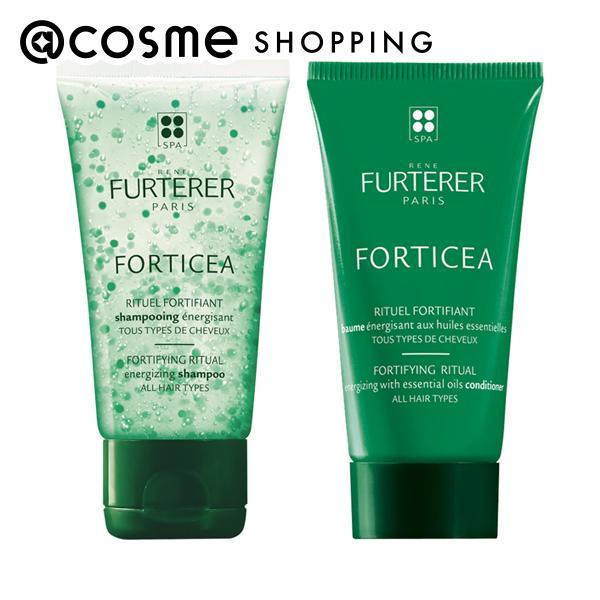 【セット内容】・フォルティセアEG シャンプー50mL・フォルティセアEG コンディショナー30mL「フォルティセア」がお試しいただけるセット。ハリ・コシの不足を感じている髪に。ガラナ種子エキスと3種のエッセンシャルオイルが、根元から立ち上...