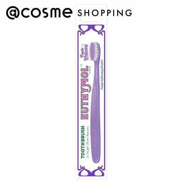 歯垢をはじく超弾力毛とステインを優しく洗浄する微細毛の二重構造歯ブラシ。ブラシの先端にpurple indicating採用。歯ブラシのホワイトニング機能が低下すると、Purpleの先端が薄くなることで 最適な交換時期をお知らせします。※お...