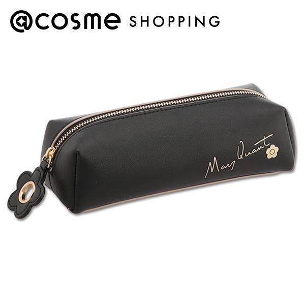 ◆シリーズ共通ポイント・配色のデイジー柄裏地◆カラー展開・ブラック×ピンクベージュ・ベージュ×ボルドー◆アイテム紹介（スクエアペンケース）・大きめサイズでブラシケースにも最適※ポケット無しメイクアップ・ケアグッズ ＞ 化粧ポーチ・メイクボッ...