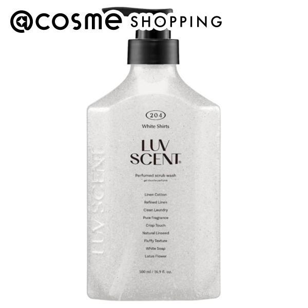 優しく角質ケアができるパフュームスクラブボディウォッシュです。ドイツや韓国の世界的調香師達が最上級のフランス産香料を使用してLUV SCENTのために調香したオリジナルの香りは、使用後もほのかに肌を包み込んで24時間持続します。ココナツの皮...