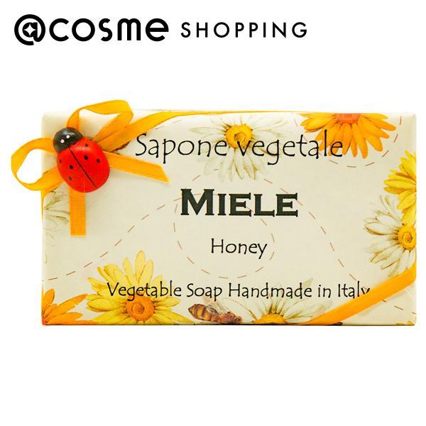 【 甘いハニーの香り 】ほのかに広がるはちみつの香り【 アルキミアクラシックソープ 九つのPOINT! 】1. てんとう虫の石けん ハンドメイド in ltaly2. 16種類の香り ユニークな香り3. 植物由来の原料使用 天然成分98％4...