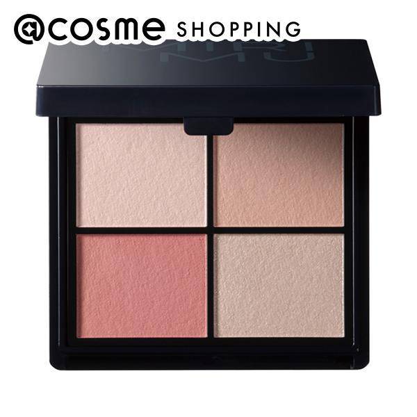 マットとラメの組み合わせでアイシャドウだけでなく、涙袋やチークなど多様な使い方ができるマルチアイシャドウパレット。顔全体に使え石鹸でオフできます。メイクアップ ＞ アイシャドウ ＞ パウダーアイシャドウ