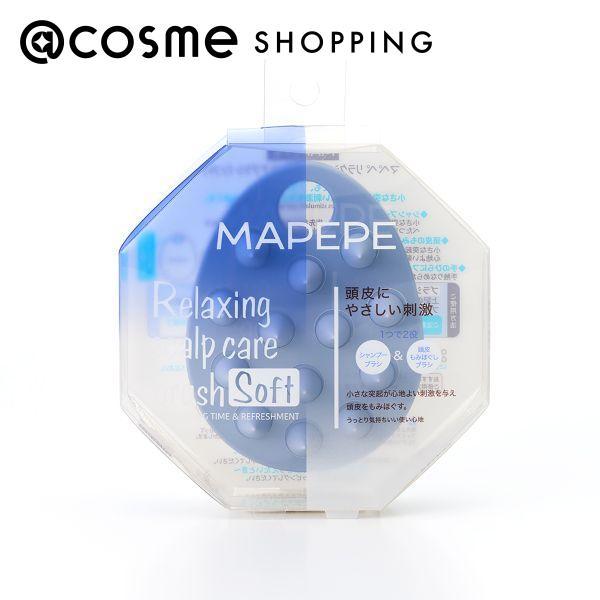 頭皮にやさしい刺激。インバスでも、アウトバスでも！小さな突起が心地よい刺激を与え、頭皮をもみほぐす。ヘア・ヘアケアグッズ ＞ ヘッドマッサージブラシ ＞ ヘッドマッサージブラシ