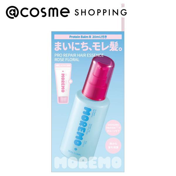 【セット内容】プロリペアヘアエッセンス　80ml（現品）プロテインバームミニ　20ml（サンプル）モレモ独自の特許成分ケラチン＆エクソソーム配合の濃密ダメージケアオイルエッセンス。ミニサイズのプロテインバームがついてお値段そのままのお得なセ...