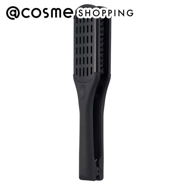 猪毛を使用しているので静電気の発生がナイロン毛よりも少なく、猪毛特有のツヤのある仕上がりにします。ストレートアイロンや、ドライヤーとの併用で、作業の効率をアップし、髪に対しても良い影響を与えます。通気穴やセラミックプレートを装備しています。...