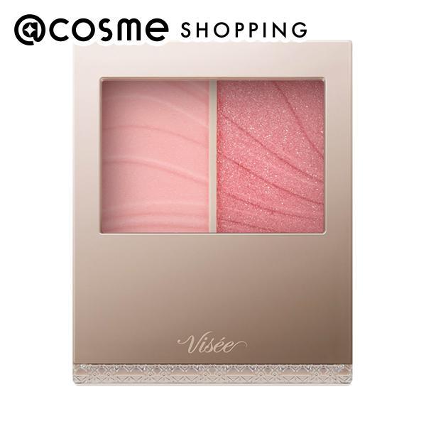 ベースで頬を整えて色を重ね、花びらのような血色感×立体ツヤを生み出す。マットベースとパールカラーの 2質感チークカラー。メイクアップ ＞ チーク ＞ パウダーチーク