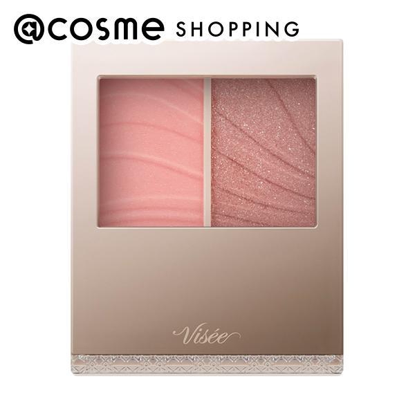 ベースで頬を整えて色を重ね、花びらのような血色感×立体ツヤを生み出す。マットベースとパールカラーの 2質感チークカラー。メイクアップ ＞ チーク ＞ パウダーチーク