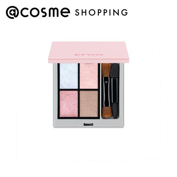 敏感肌のまぶたをケアしながら、美しく彩る。ミネラルの色と光を重ねて、メイクするたび自分らしく。冬の空気を一瞬で閉じ込める、澄んだ瞬きをまとう繊細なアイシーピンクパレット。メイクアップ ＞ アイシャドウ ＞ パウダーアイシャドウ