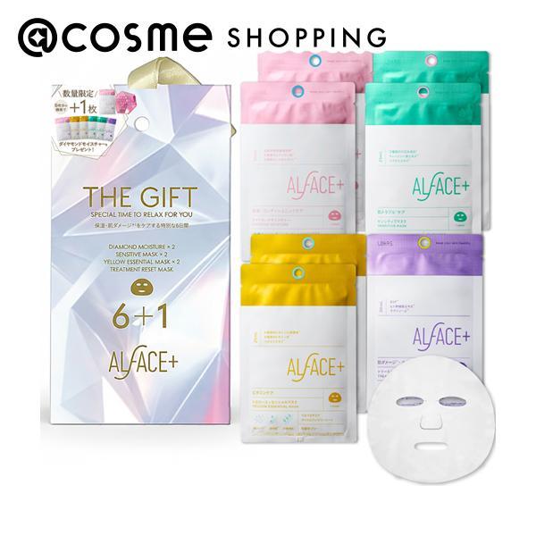 【セット内容】ダイヤモンドモイスチャー：2枚センシティブマスク：2枚イエローエッセンシャルマスク：2枚トリートメントリセットマスク：1枚合計7枚乾燥による肌ダメージ※1が気になる冬の季節に是非使って欲しい6日間分のパックが入った特別なアソー...