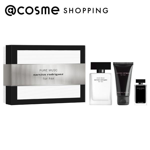 【セット内容】・ナルシソ ロドリゲス フォーハー ピュア ムスク オードパルファム 50mL　＜オードパルファム＞　香調：シプレー ムスキー・ナルシソ ロドリゲス フォーハー オードトワレ 7.5mL　＜オードトワレ＞　香調：シプレー フロ...