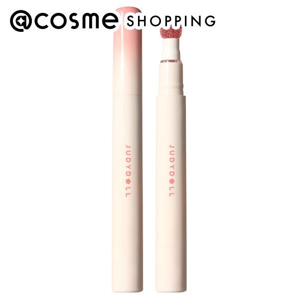 キュートなぽんぽんボールブラシのチーク＆リップ。ぽんぽんっと誰でも簡単にふんわり【全顔統一メイク】ができる。新感覚のミルクフォーム質感で、色持ちがよくコップに付きにくい。ダイヤル式で量が調整しやすいので、メイク初心者さんにもオススメ。N19...