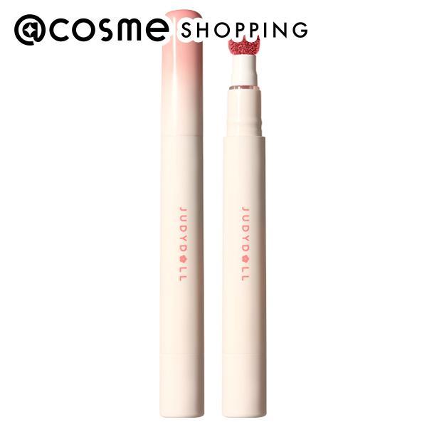 キュートなぽんぽんボールブラシのチーク＆リップ。ぽんぽんっと誰でも簡単にふんわり【全顔統一メイク】ができる。新感覚のミルクフォーム質感で、色持ちがよくコップに付きにくい。ダイヤル式で量が調整しやすいので、メイク初心者さんにもオススメ。N23...