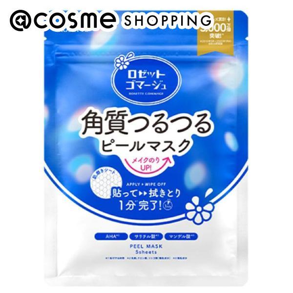 1分でケア完了。貼って拭きとる角質ケアシートマスク。1分パックで角質ケア成分*1とうるおいケア成分*2を肌に届け*3、はがした後は不要な角質を拭きとりつるんとオフ。拭きとりしやすい肌磨きシート採用。メイクのりの悪いザラつき・ごわつき肌をケア...