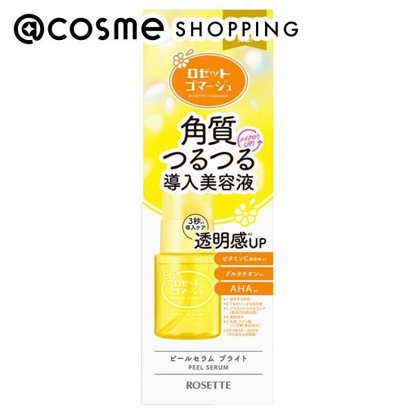 スキンケア前にプラスワン、3秒でケア完了。すべすべ透明感*1のある肌へ導く角質ケア導入美容液。ビタミンC誘導体*2、グルタチオン*3、AHA(フルーツ酸)*4配合。角質層のすみずみまでうるおいを届け次に使うスキンケアが浸透*5しやすいなめら...
