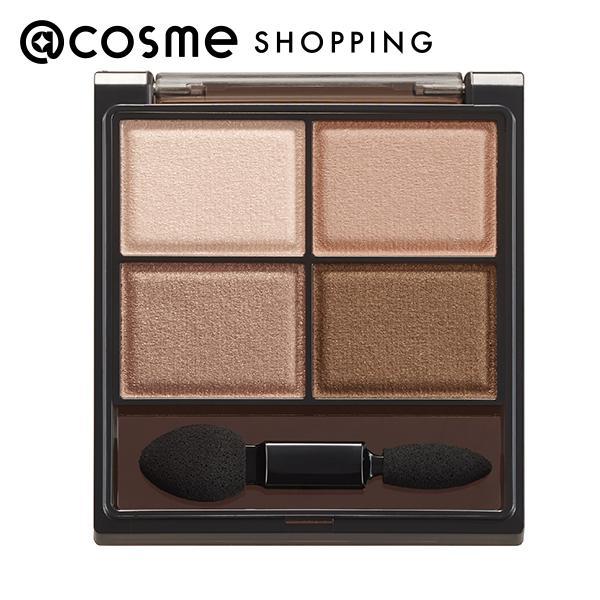 大人気ブラウンアイシャドウがついにリニューアル！・POINT01 よりなめらかに溶け合うグラデーションでさらに目元に奥行を肌なじみの良いベージュ~ブラウンだけを厳選した4色パレットなめらかにぼかしやすくした処方で、より自然に色が溶け合い、奥...