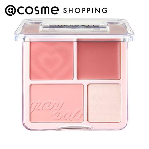テクスチャーが異なる3色のチークとマットハイライトが入ったマルチパレット。マットハイライトはお顔の凹みにのせてパッと垢抜け！メイク直しや涙袋作りにもオススメ。チークカラーはアイシャドウとしても使えるので、いつでも気軽に"全顔統一メイク"に。...
