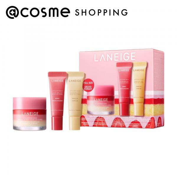 【セット内容】・リップスリーピングマスク20g（ショートケーキ）・リップグロウィバーム5g（ベリー）・リップグロウィバーム5g（バニラ）大人気リップスリーピングマスクとリップグロウィバームのセット。メイクアップ ＞ 口紅・リップグロス ＞ ...